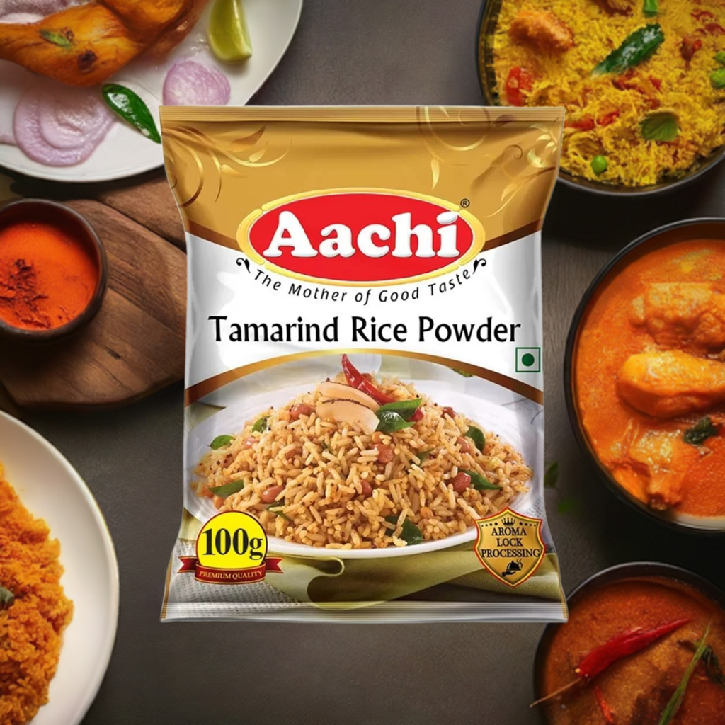 Aachi Tamarind Rice Powder 50g – Maharaja Super